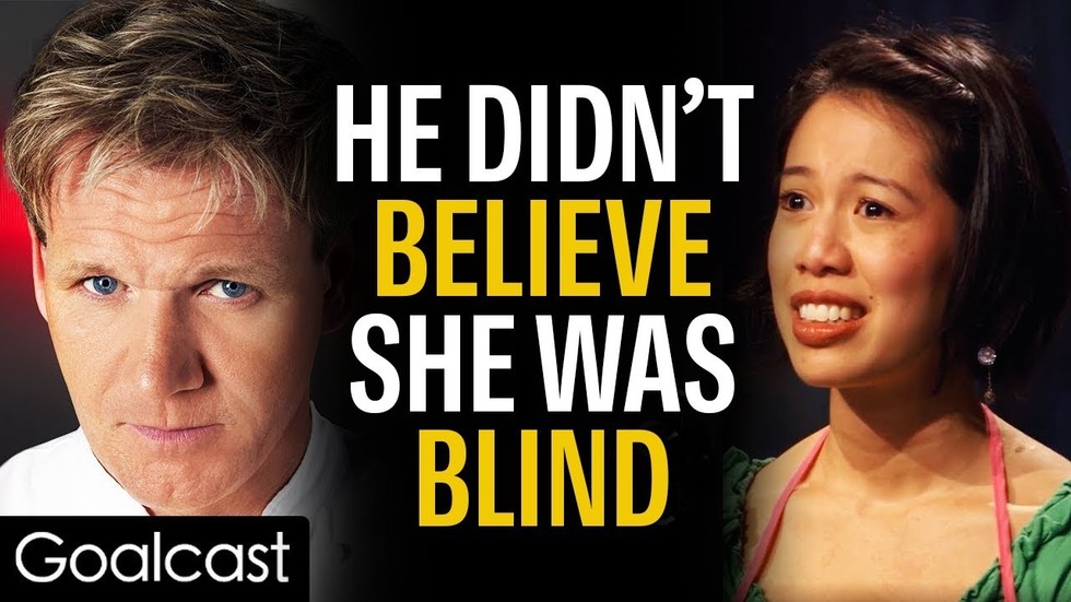 Blind Chef Makes Gordon Ramsay Eat His Words - Goalcast