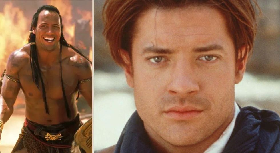 How Brendan Fraser Got Dwayne "The Rock" Johnson's His First Role ...