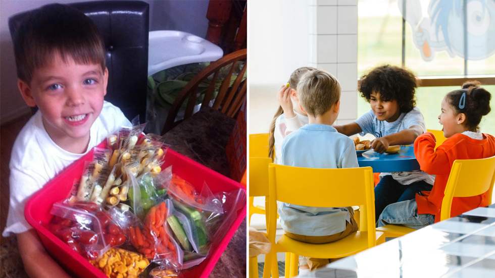Child Realizes Classmates Don’t Have Lunch So He Packs Food for All His ...