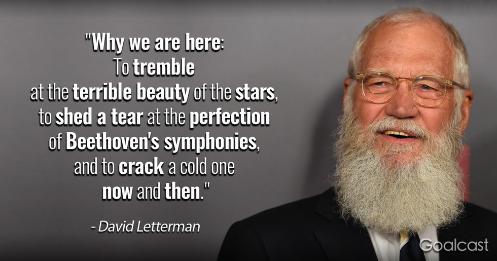 20 David Letterman Quotes that Are Both Funny and Wise - Goalcast