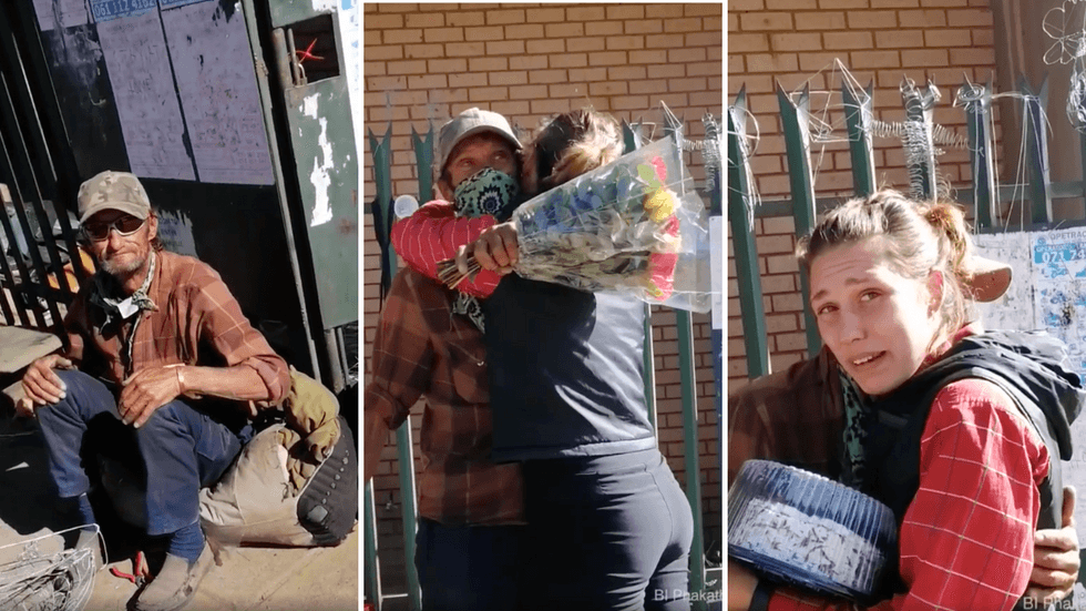 Homeless Man Surprises Daughter on Her Birthday Thanks to Youtuber Bi ...