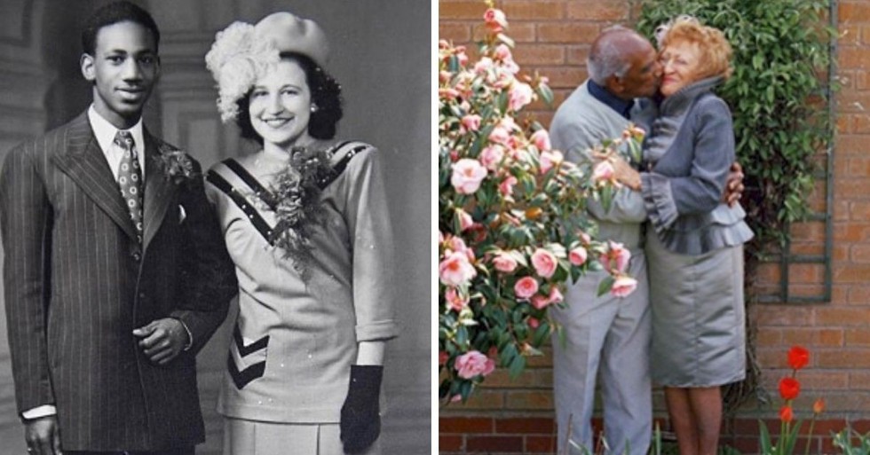 Interracial Couple Stayed Together For 70 Years Despite Racism ...