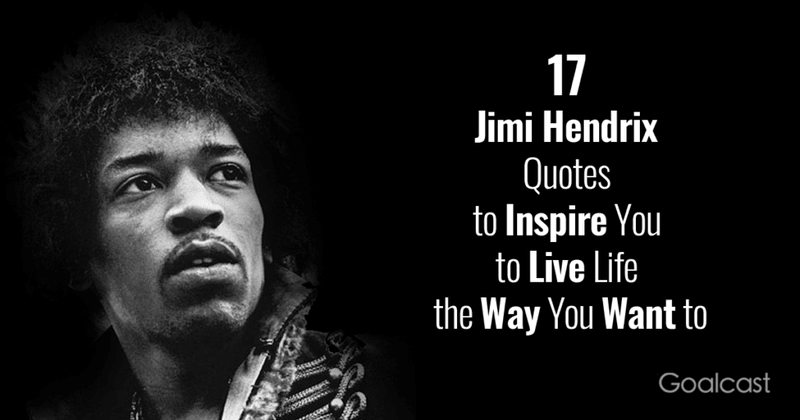 Jimi Hendrix Song Quotes