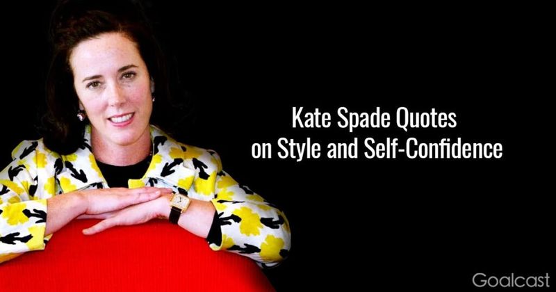Kate Spade Famous Quotes Inspirational Quote She Leaves A Little