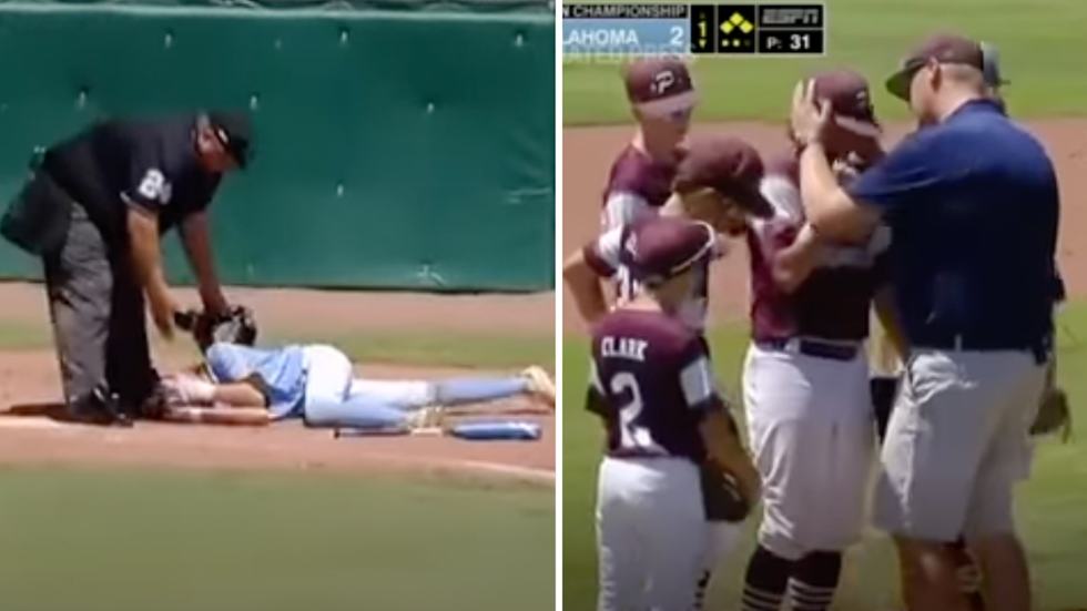 Little League Batter Hugs Player Whose Pitch Hurt His Head - Goalcast
