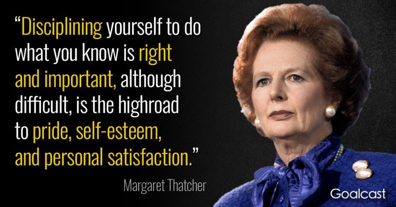 Famous Margaret Thatcher Quotes