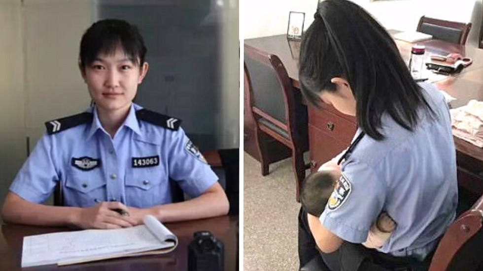 Police Officer Finds Suspect's Hungry Baby Crying While In Custody ...