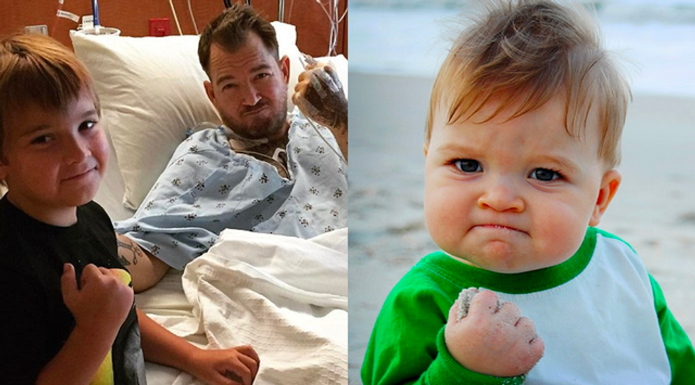 Boy From "Success Kid" Meme Raised Over $100K to Save His Dad's Life ...