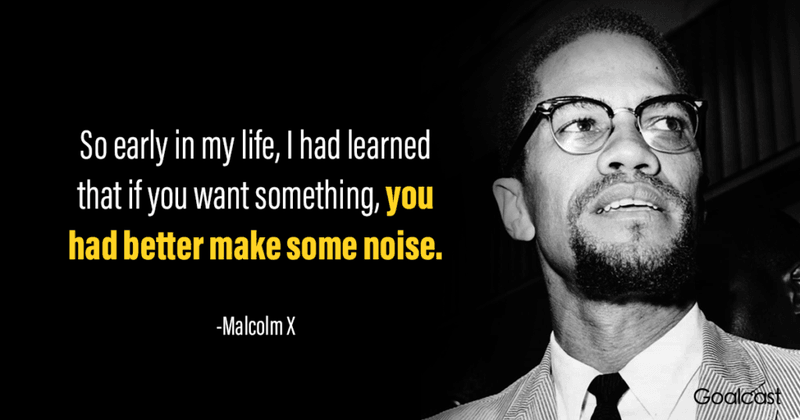 Malcolm X Library Quotes Malcolm X Quote About Reading Hand Typed On