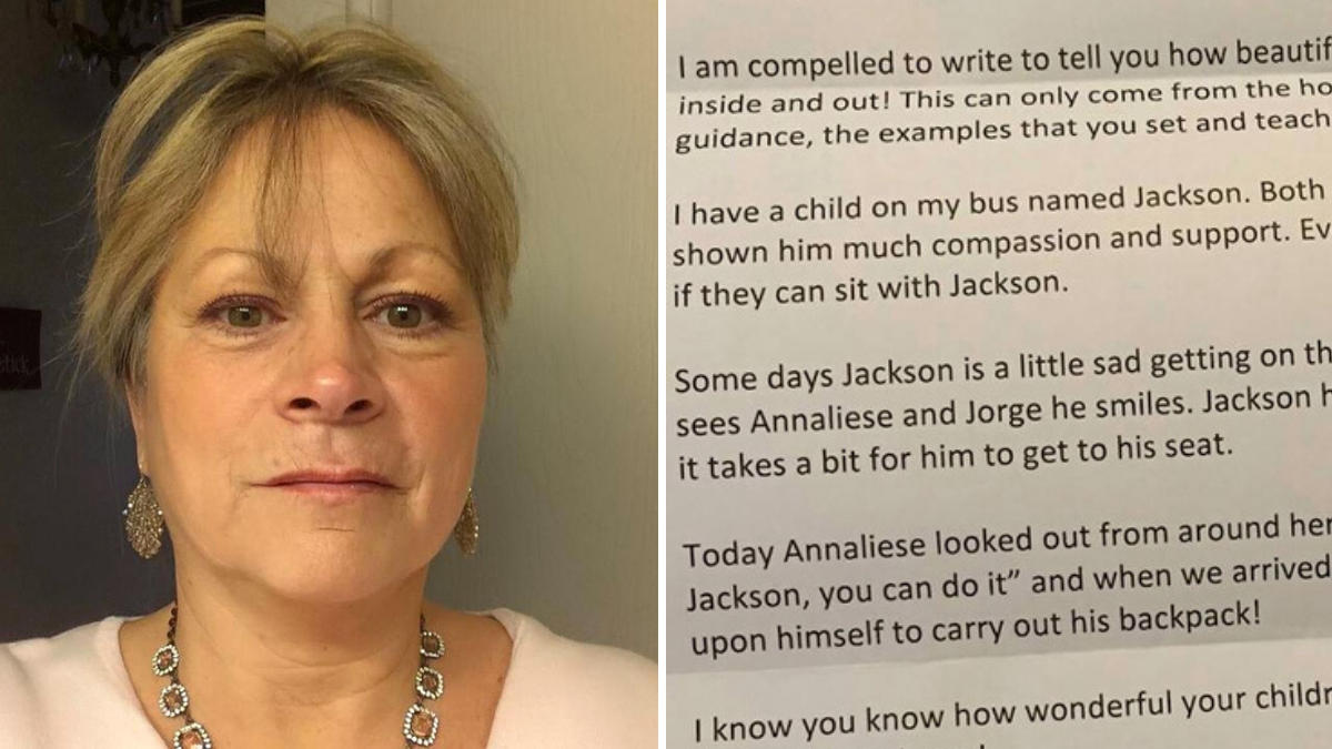 Bus Driver Write Sweet Letter to Parents Praising Their Children’s Behavior
