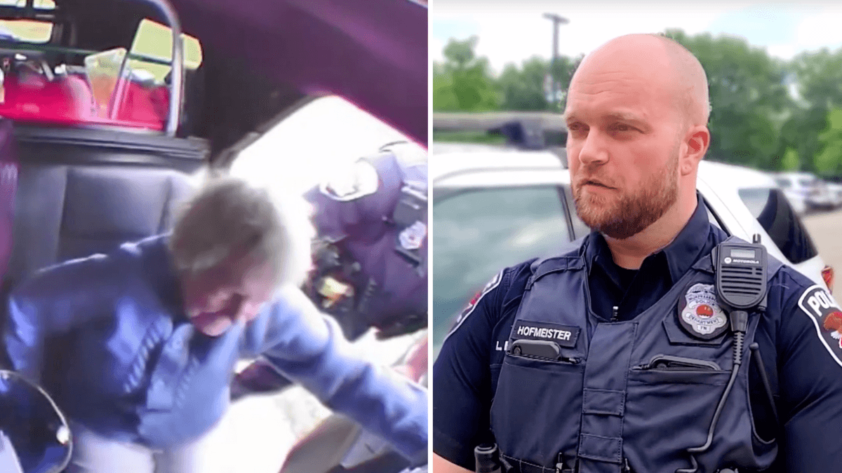 Police Officer Gives Elderly Woman a Ride to Her Hair Appointment