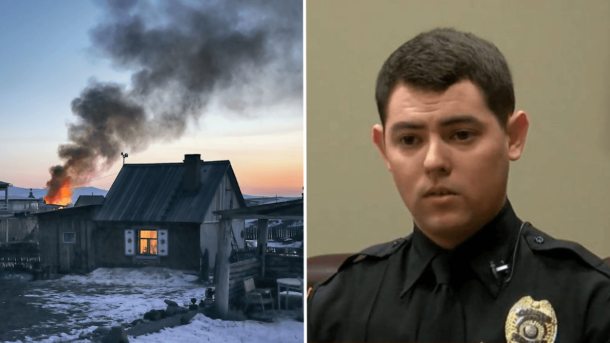 Police Officer Faces Danger Head-on and Saves 3-Year-Old From Burning ...