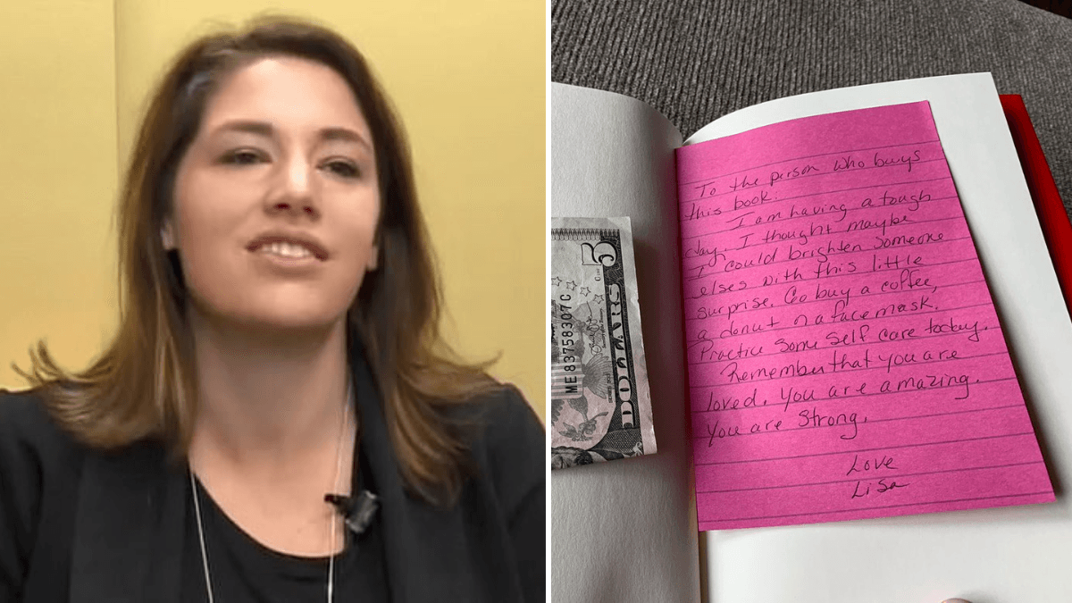 Woman’s Life-Changing Letter in a Book Inspires a Cycle of Kindness