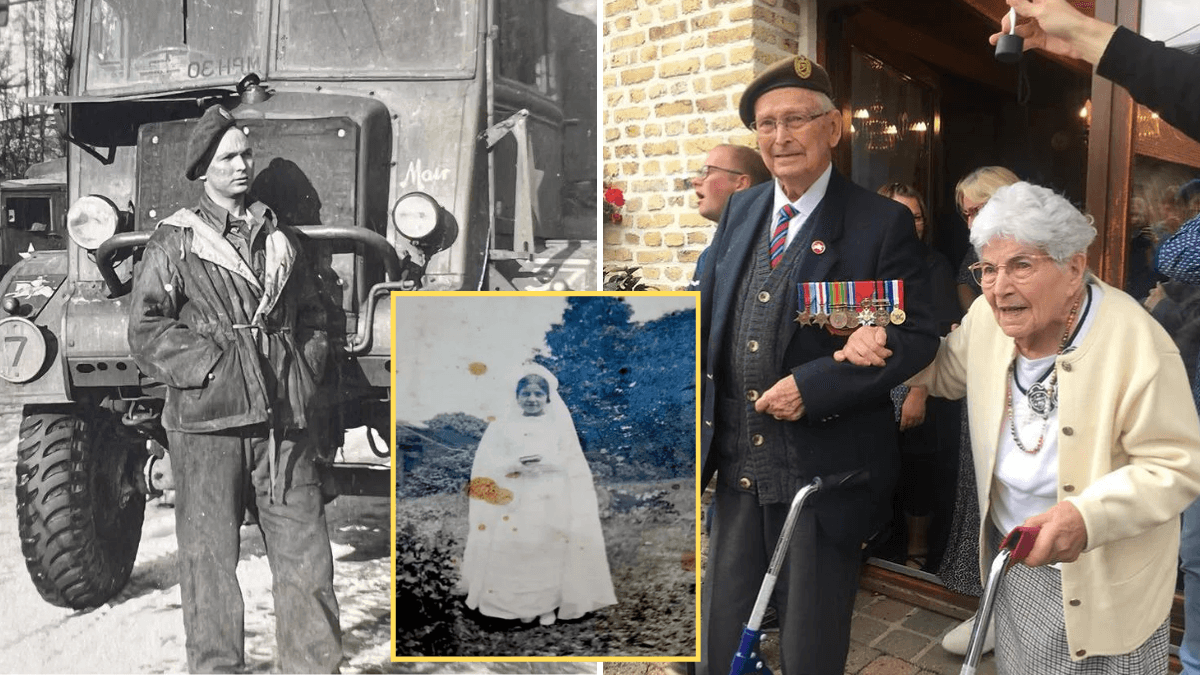 WWII Veteran Carried a Photograph of a Woman - 78 Years Later, He Meets Her