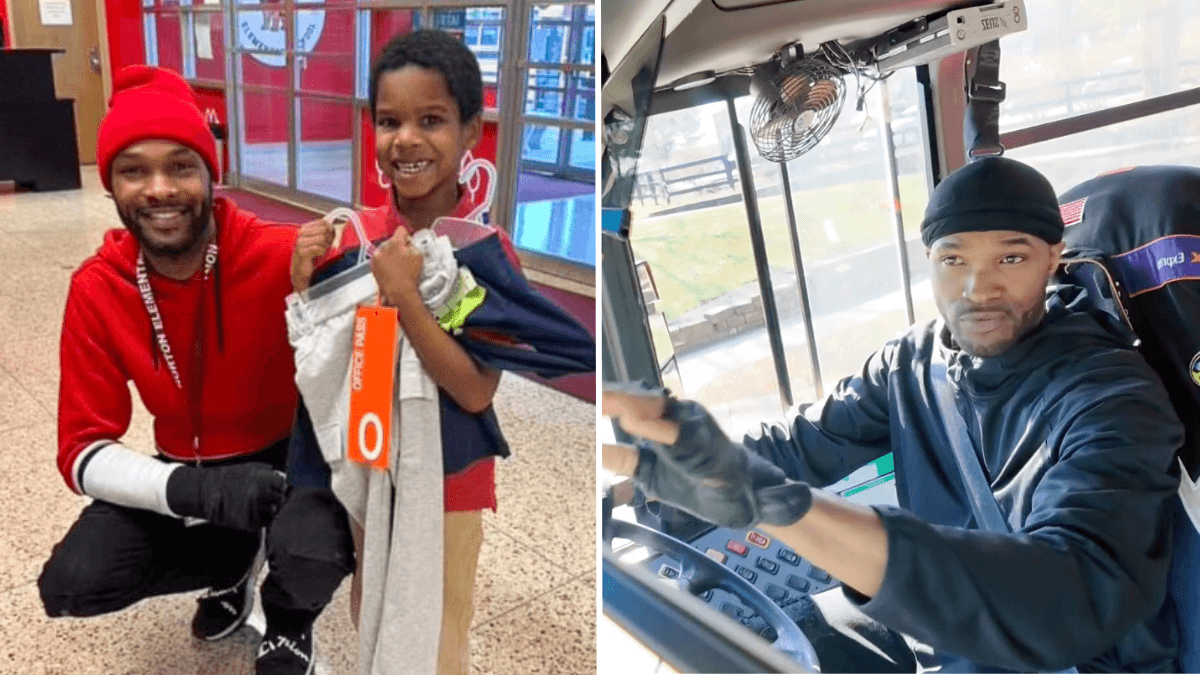 Bus Driver Buys Clothes for Disappointed First Grader on School Pajama Day
