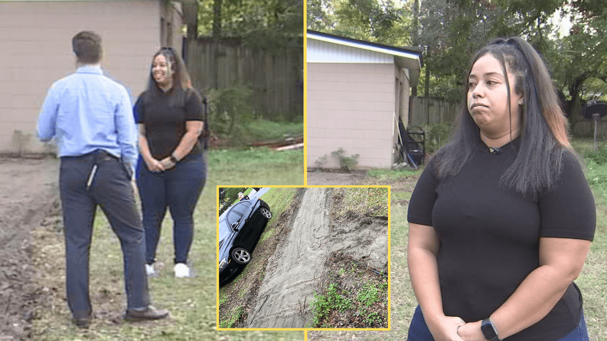 Veteran Replaces Single Mom’s Driveway for Free After It Was “Stolen”